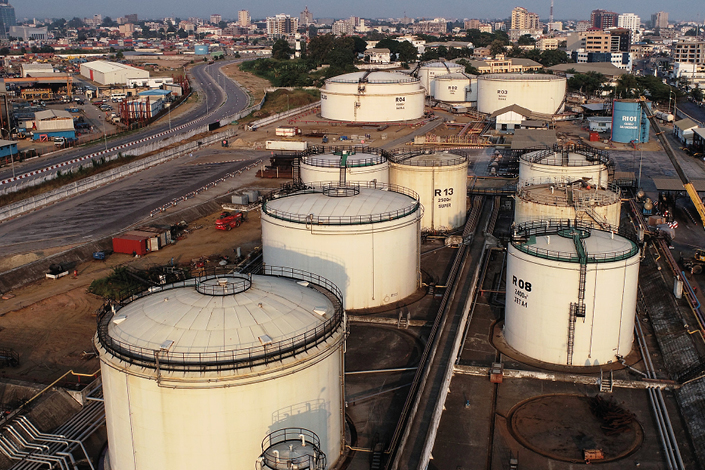 Modélisation complète d'un dépôt pétrolier en Afrique | Drone Expertise ...